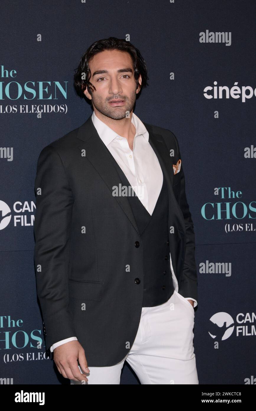 Mexico City, Mexico. 19th Feb, 2024. Abe Bueno Jallad is attending the ...