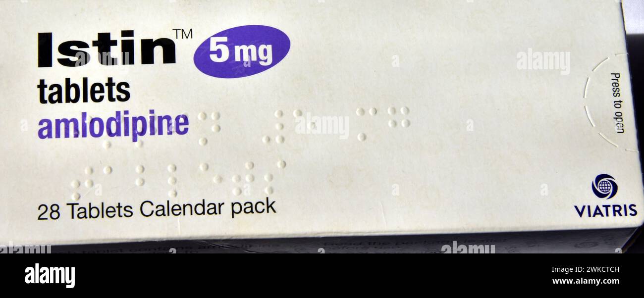 Amlodipine tablets hi-res stock photography and images - Alamy