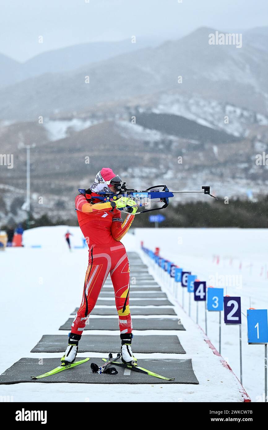 Ulanqab, China's Inner Mongolia Autonomous Region. 20th Feb, 2024. Meng ...