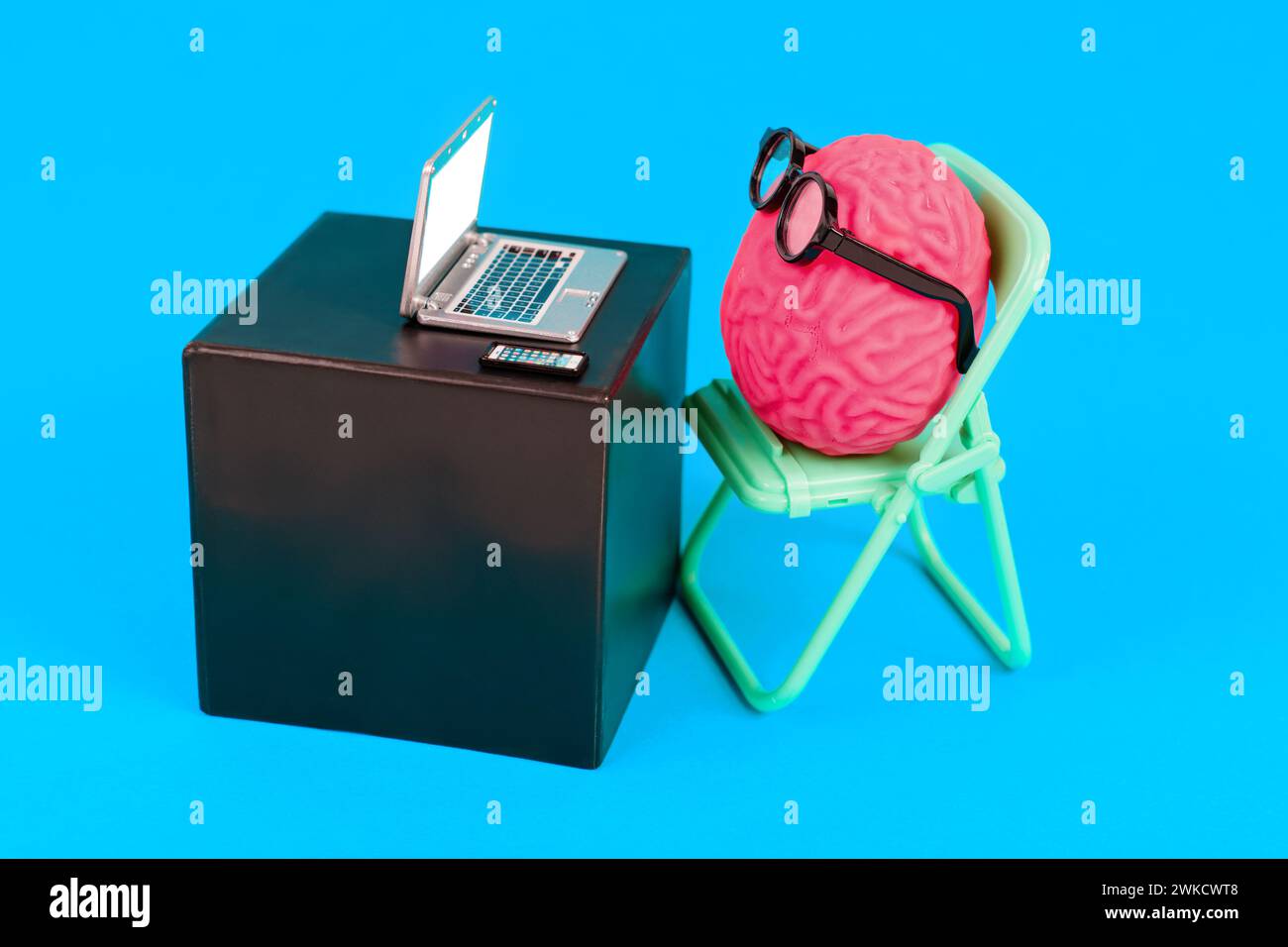 Brain works artificial intelligence ai hi-res stock photography and ...