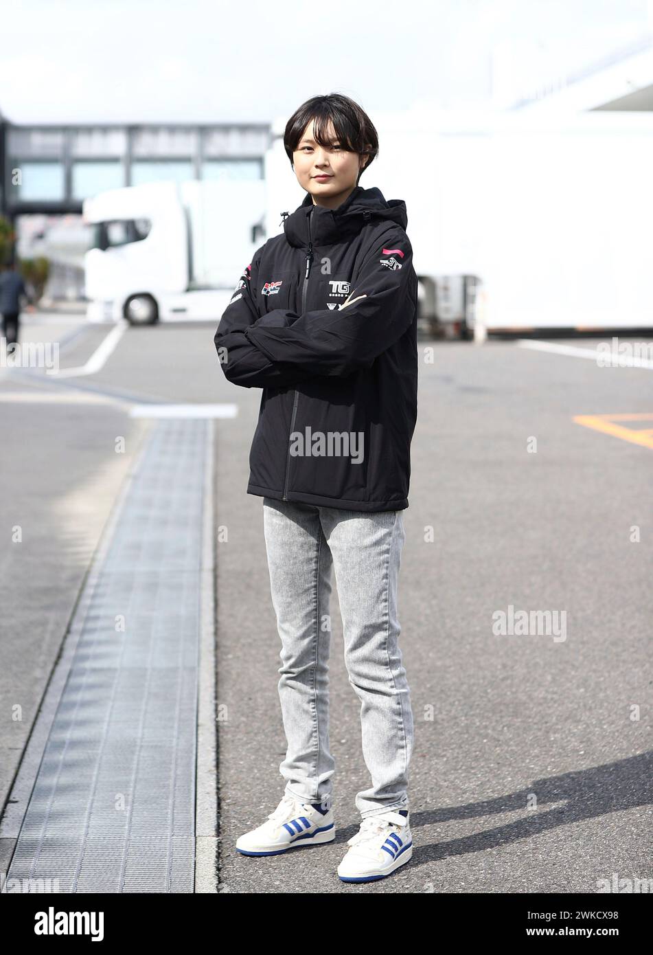 18-year-old Juju Noda, daughter of former Formula One driver Hideki ...