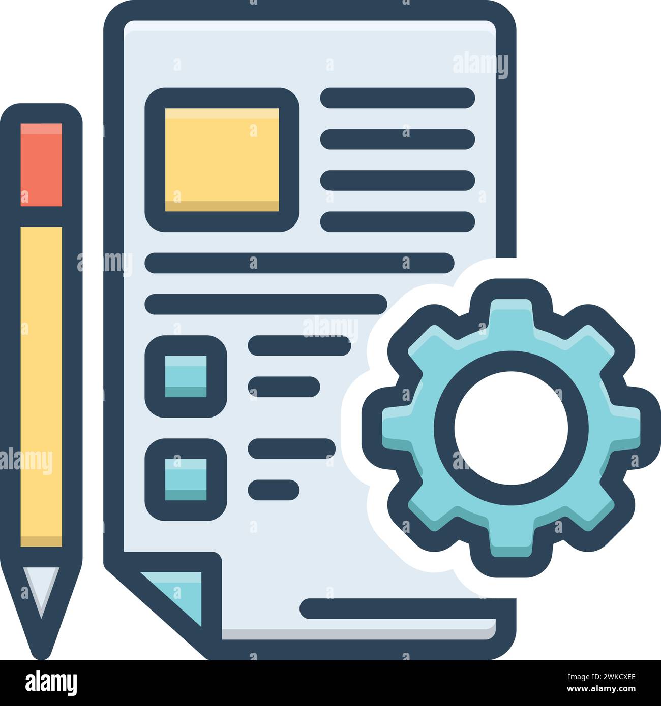 Specifications Stock Vector Images - Alamy