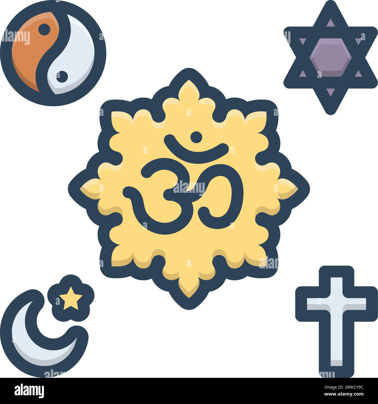 Icon for religious,virtuous Stock Vector Image & Art - Alamy