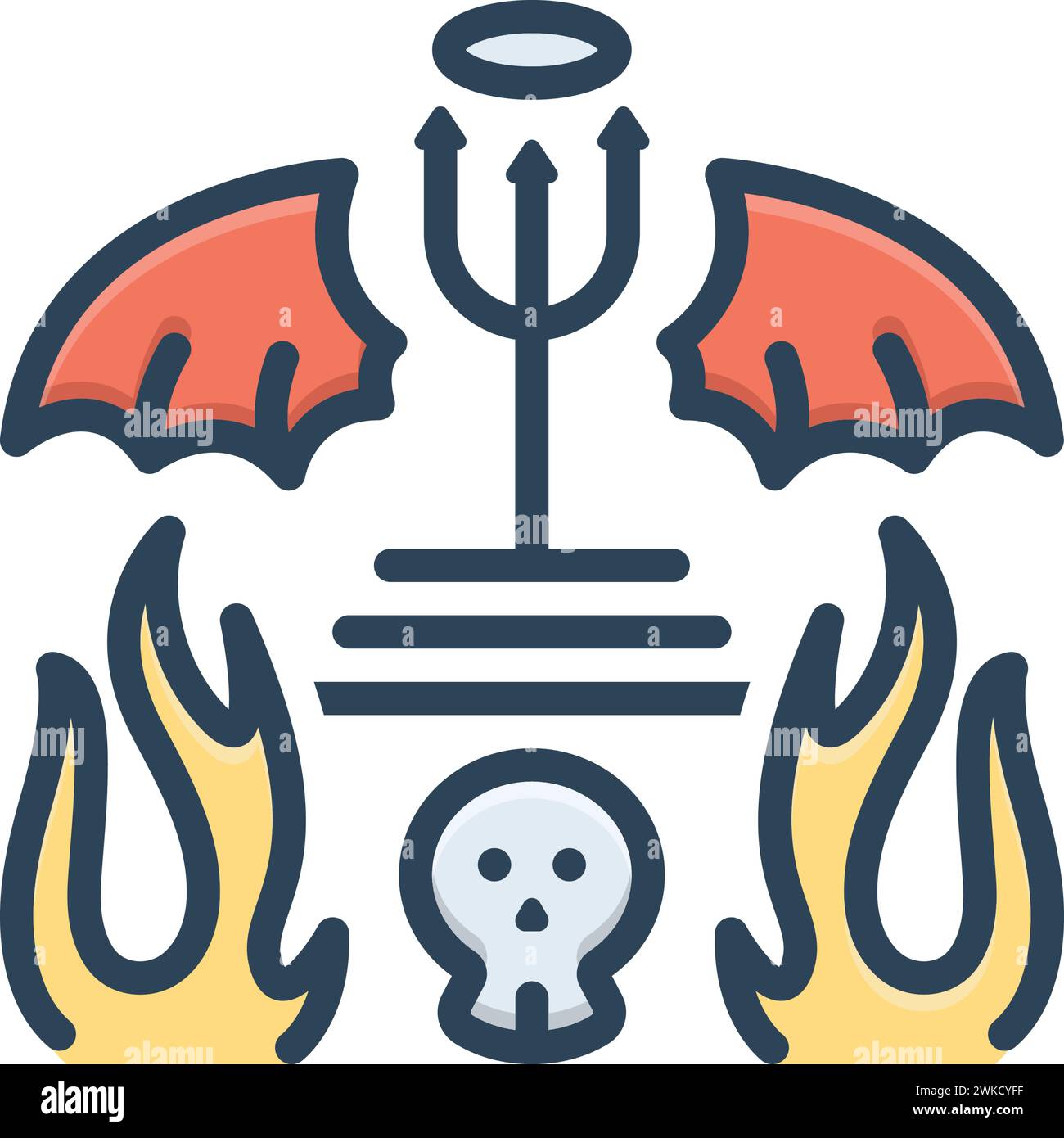 Icon for hell,inferno Stock Vector Image & Art - Alamy