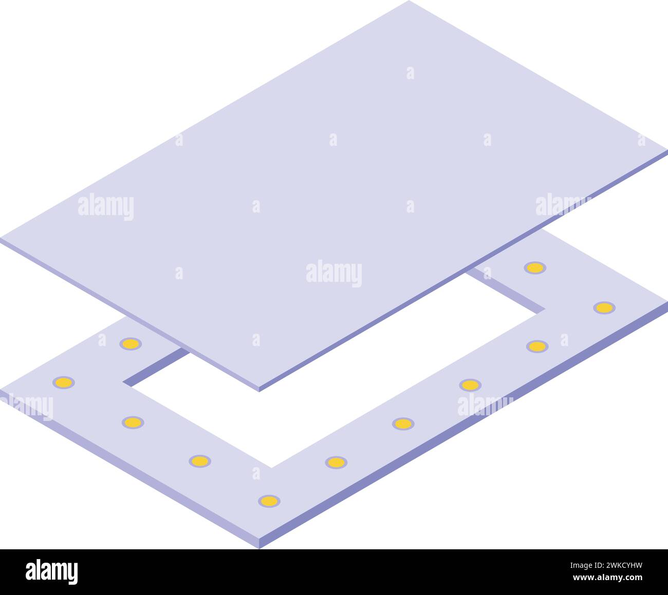 Work decorative room icon isometric vector. House stretch ceiling. Card ...