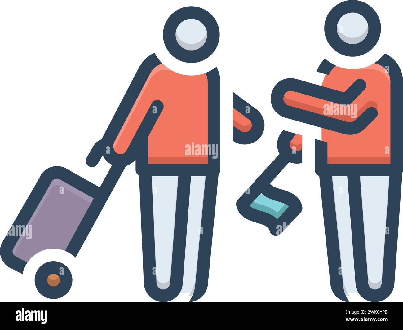 Tour guide icon vector vectors hi-res stock photography and images - Alamy