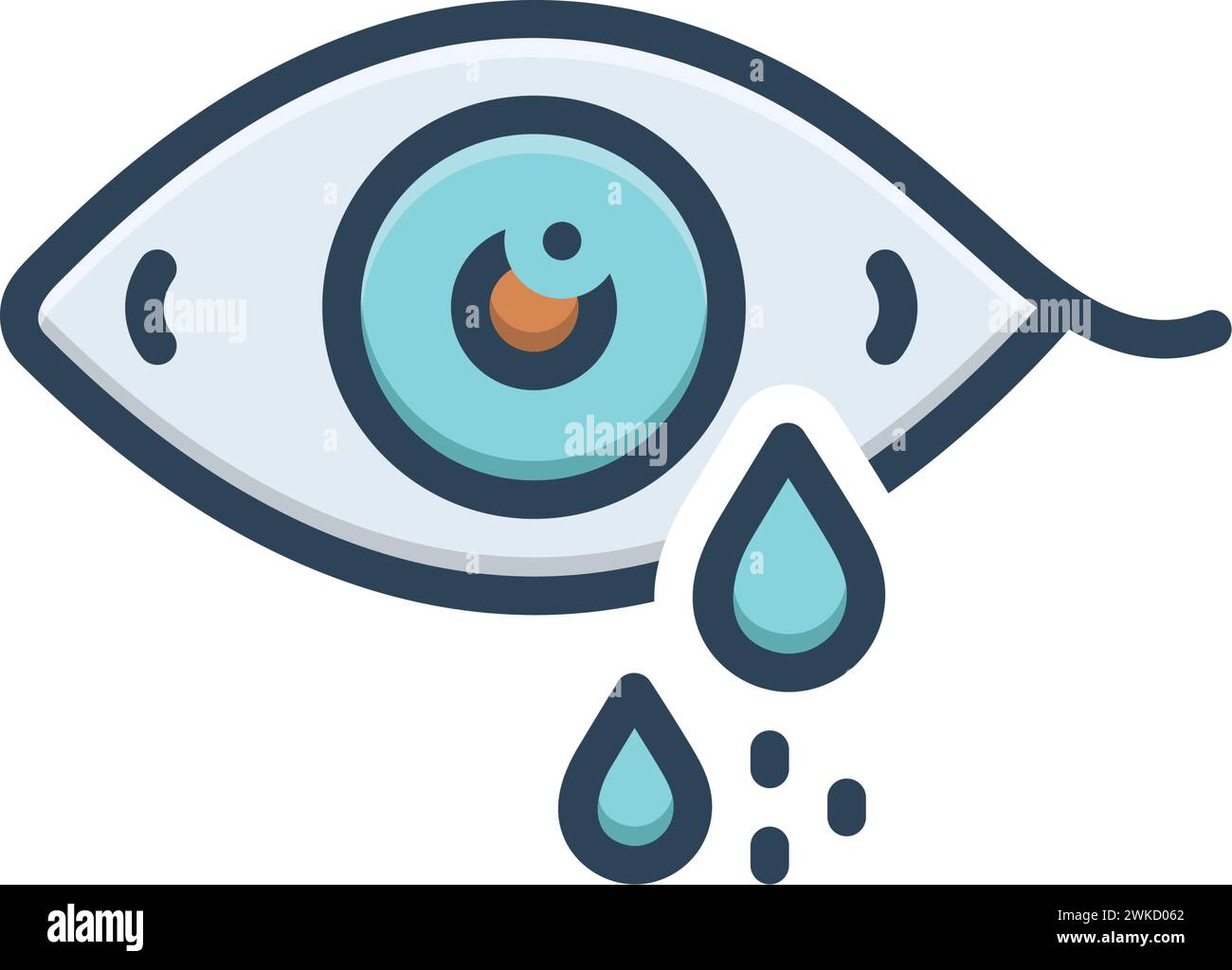 Icon for tears,teardrop Stock Vector Image & Art - Alamy