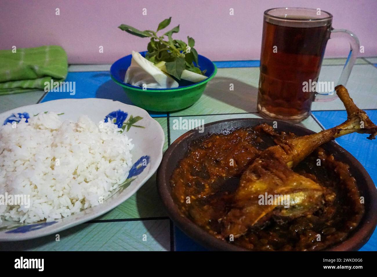 Stock photo of Indonesian food that looks delicious Stock Photo - Alamy