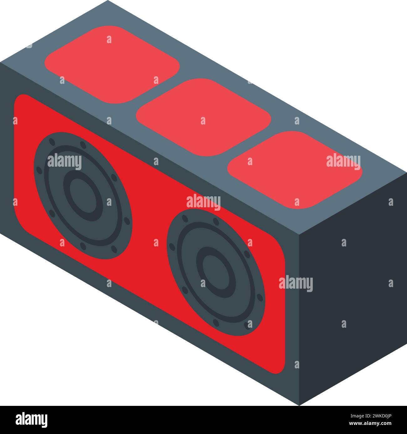 Car subwoofer Stock Vector Images - Alamy