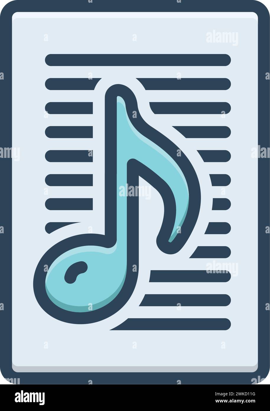 Lyrical vector vectors hi-res stock photography and images - Alamy