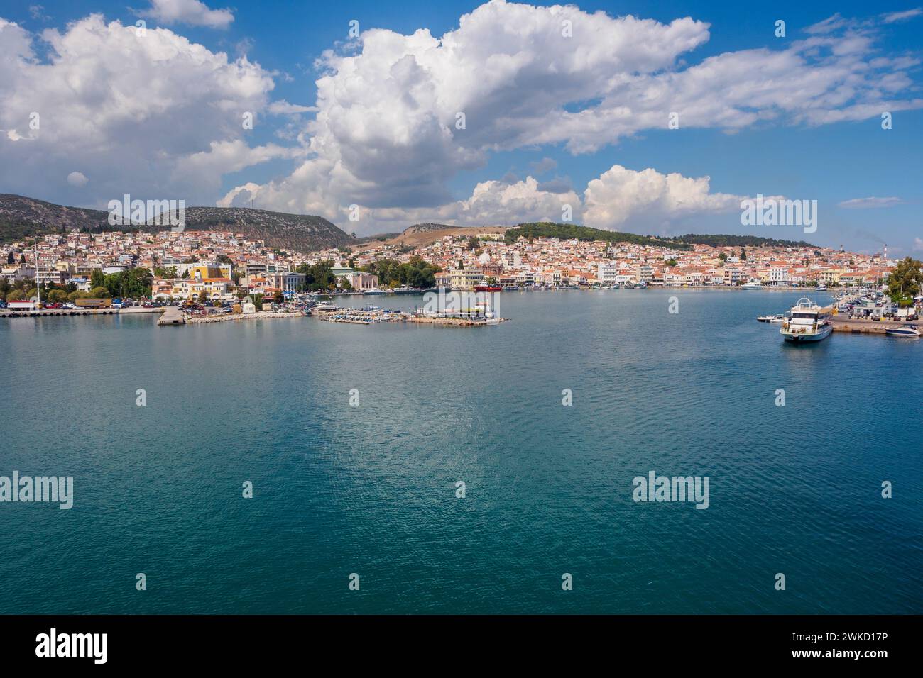 Mytilene port hi-res stock photography and images - Alamy