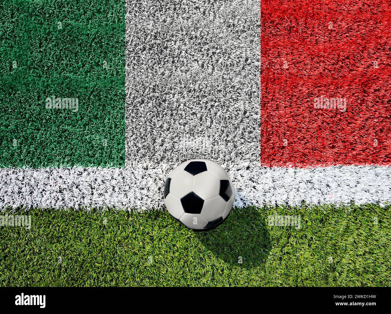Soccer ball italian symbol hi-res stock photography and images - Alamy