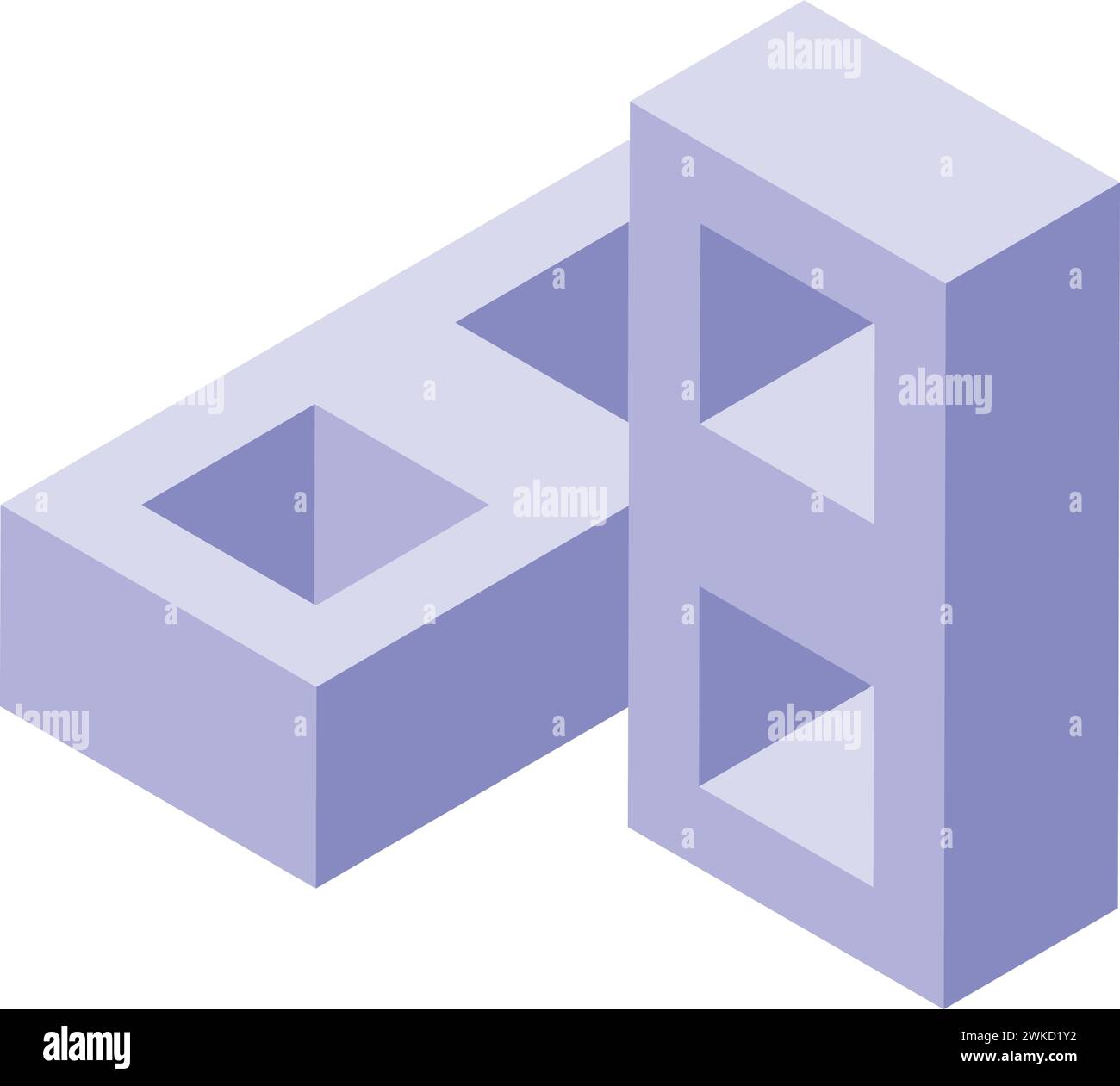 Toy blocks icon isometric vector. Children building. Brick game tower ...