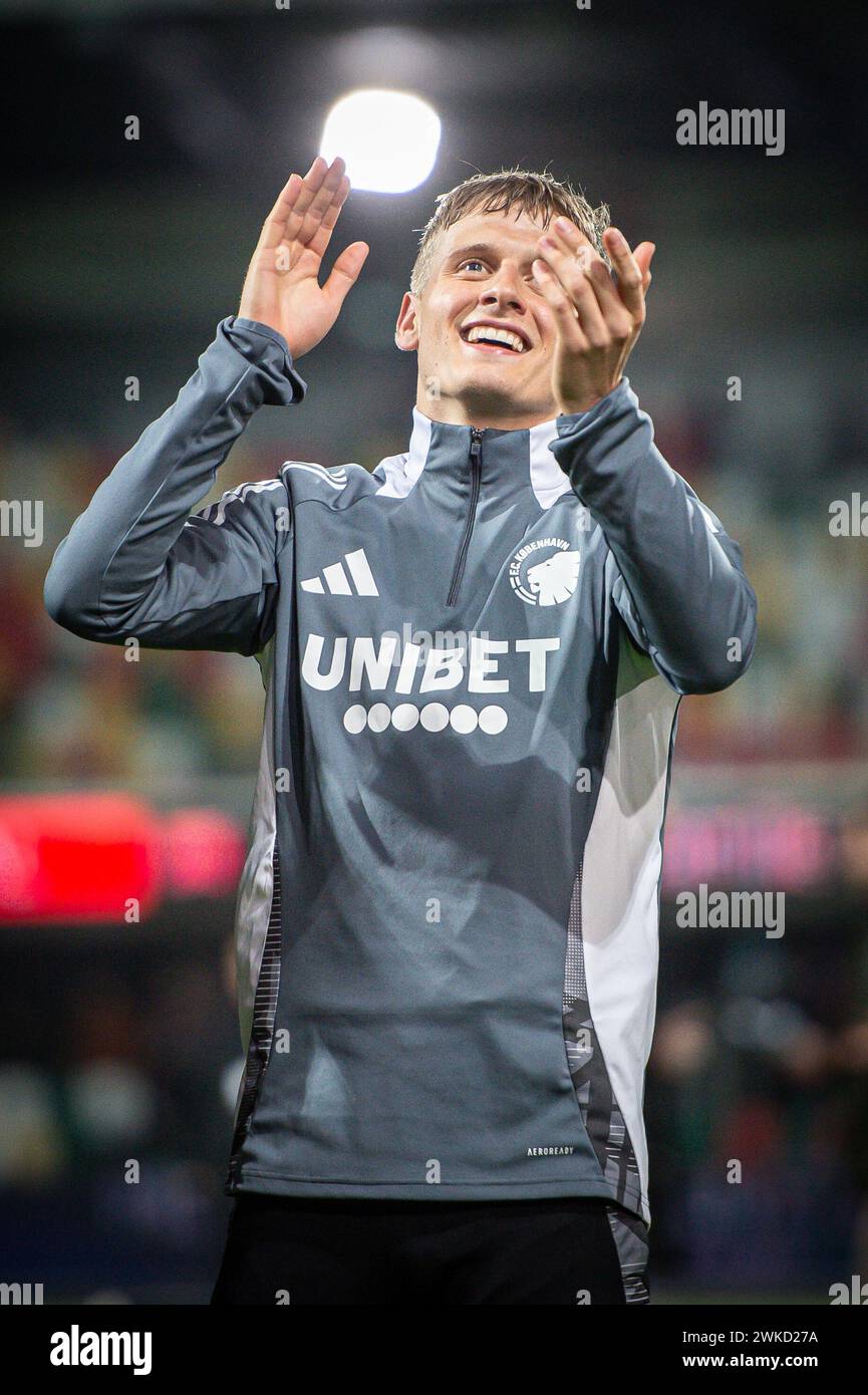 Silkeborg, Denmark. 18th, February 2024. Magnus Mattsson of FC ...