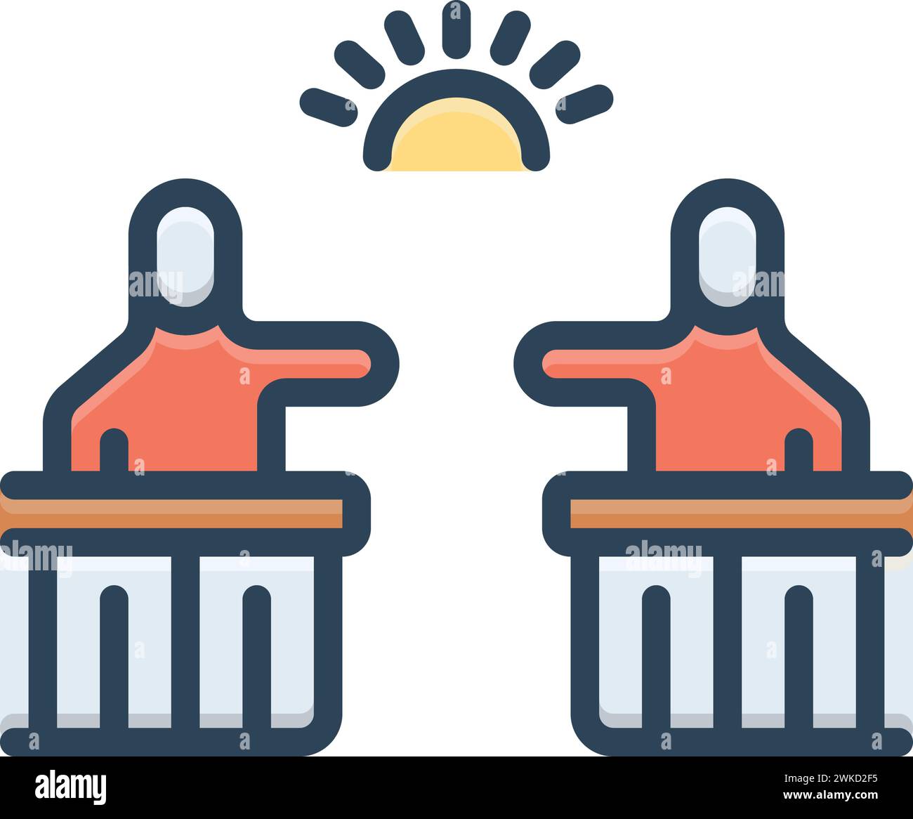 Objection vector vectors hi-res stock photography and images - Alamy