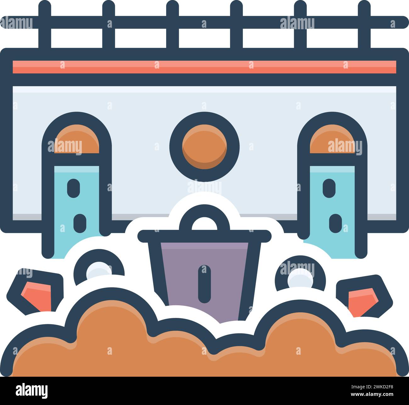 Icon for garbage,debris Stock Vector Image & Art - Alamy