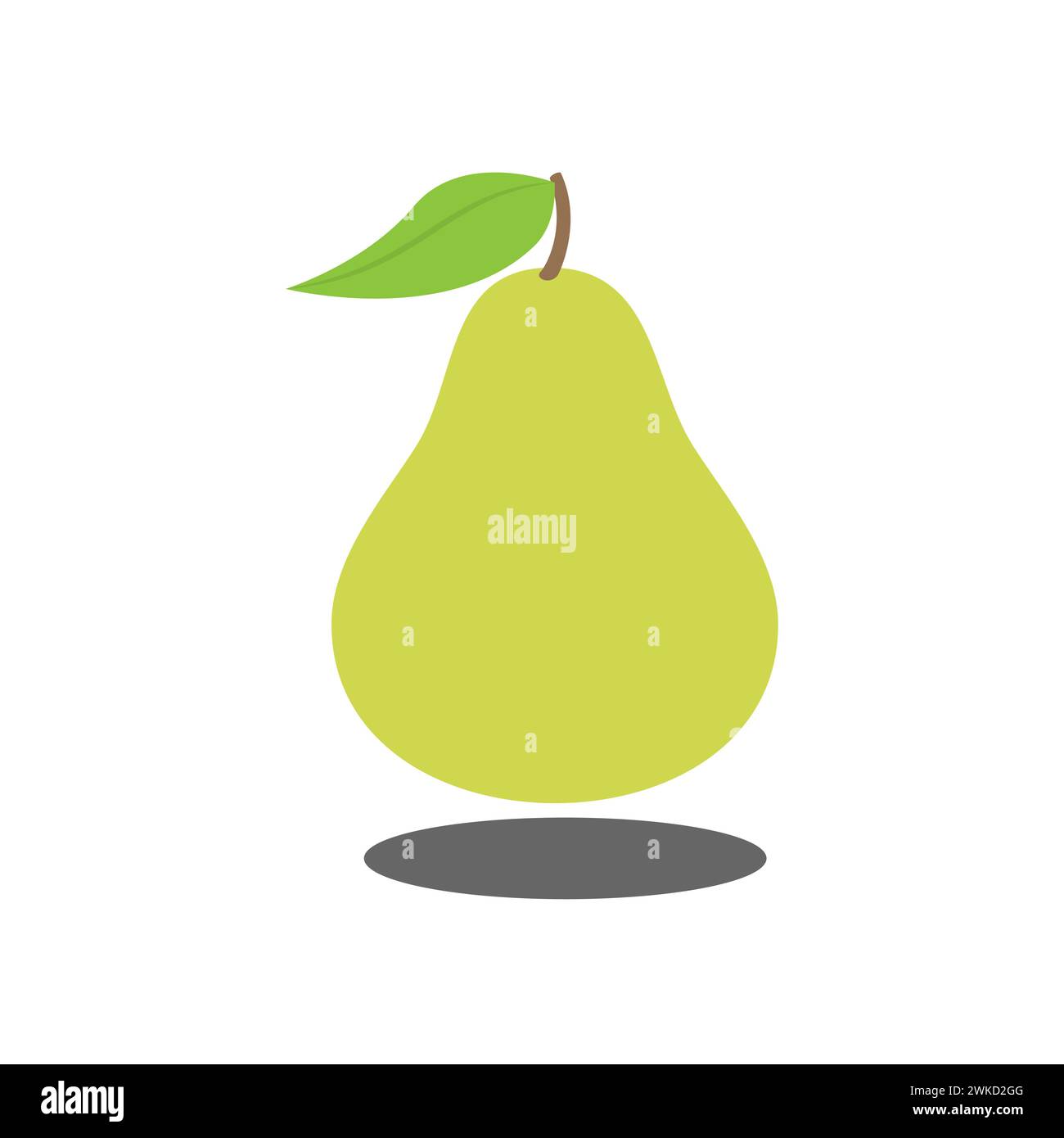 Art illustration sign logo fruits vector symbol icon of pear Stock ...