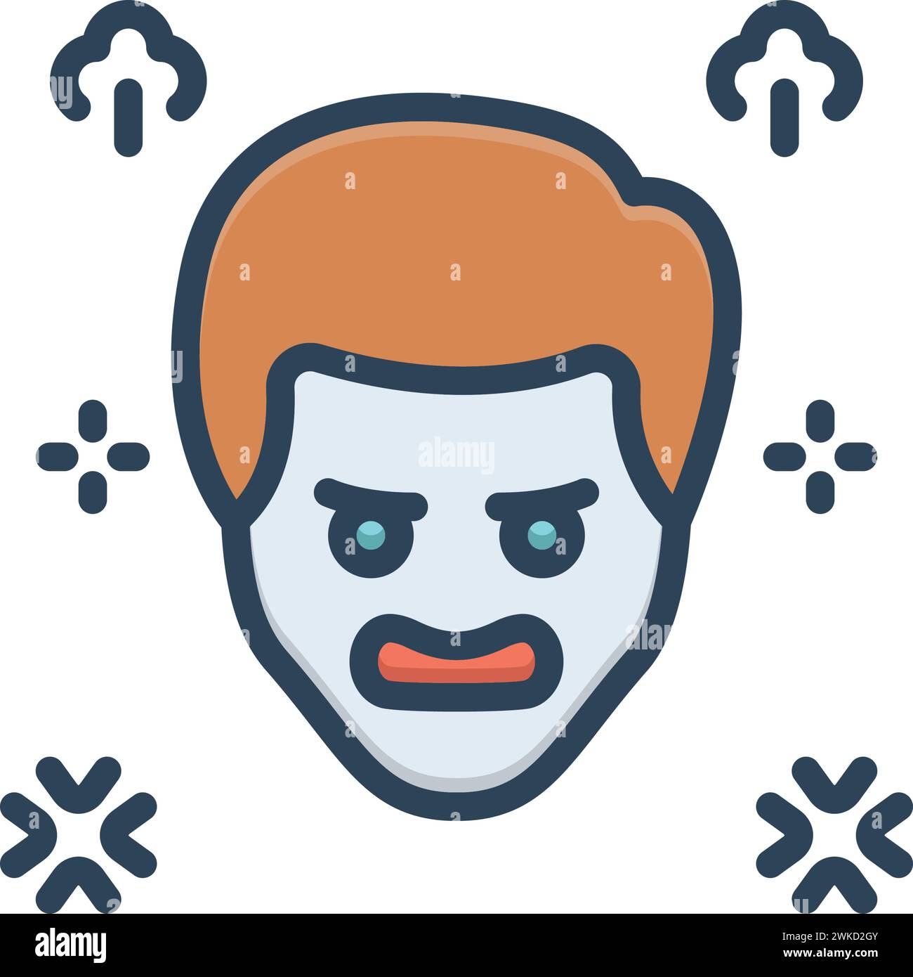 Resentful vector vectors hi-res stock photography and images - Alamy