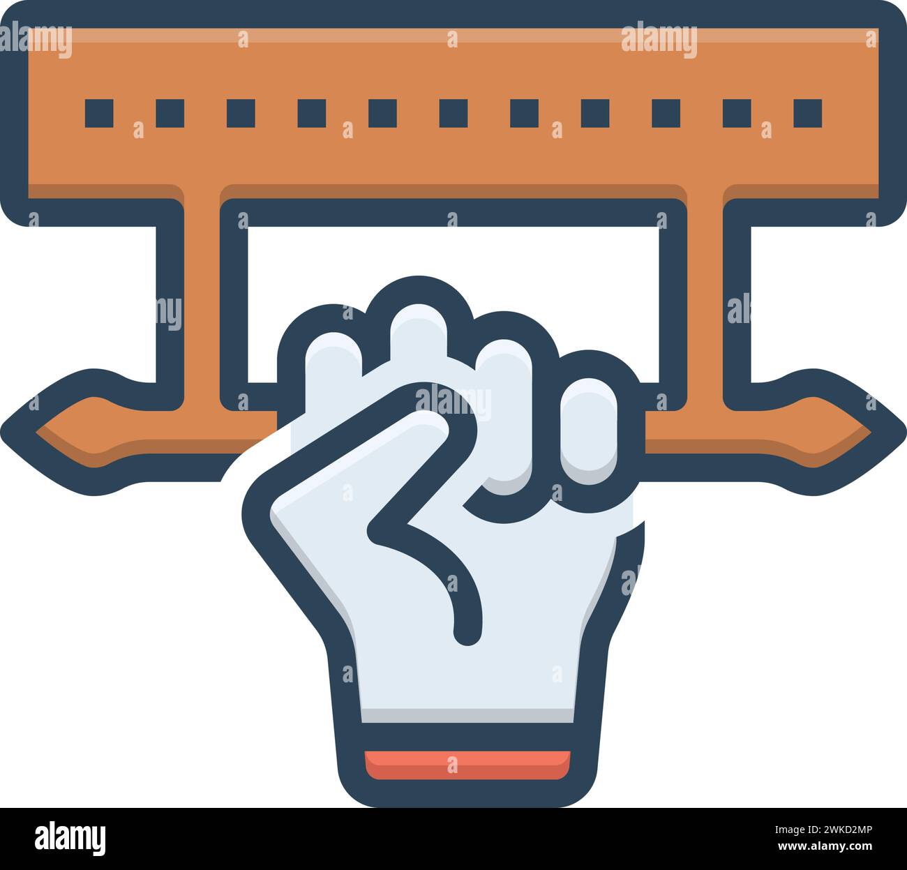 Hold door handle Stock Vector Images - Alamy