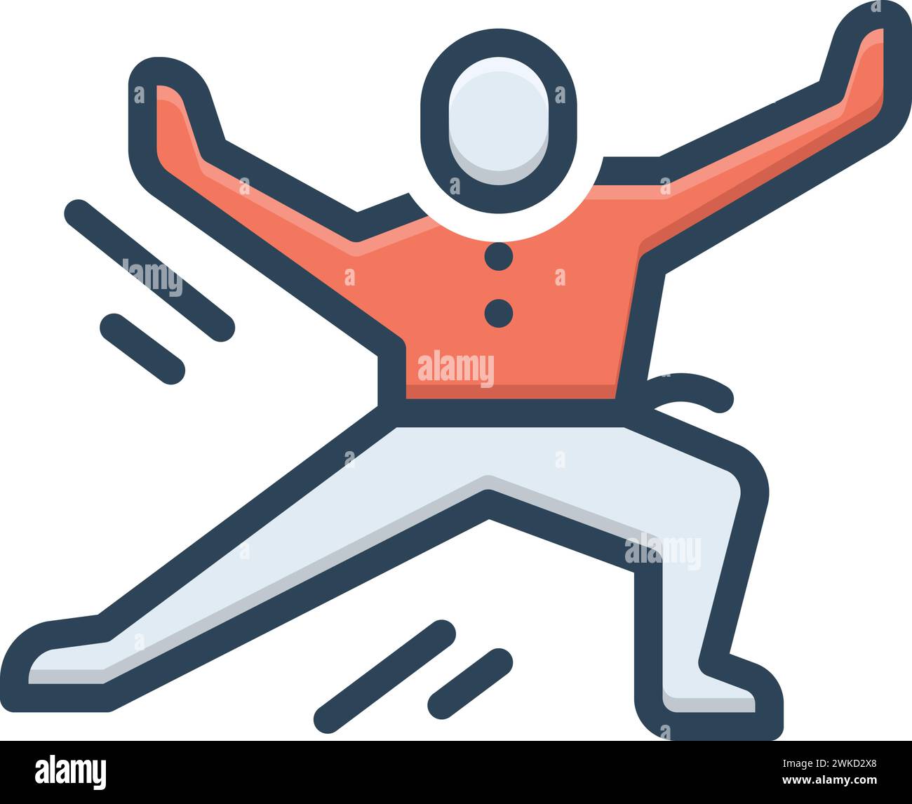 Icon for chi,tai chi,kungfu Stock Vector Image & Art - Alamy