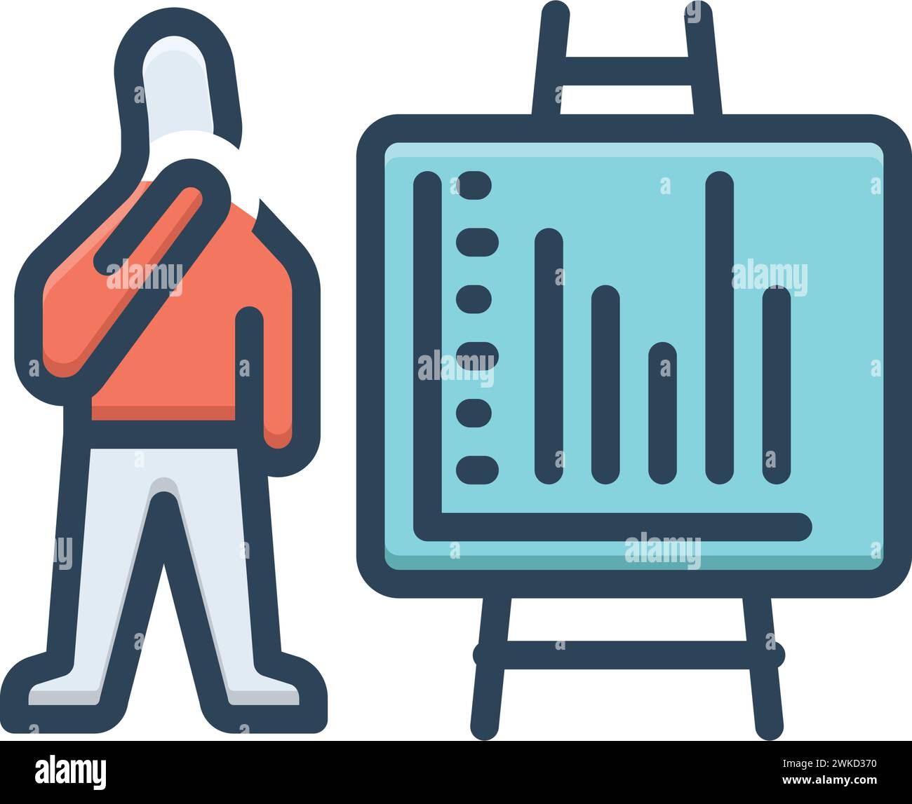 Icon for projection,estimate Stock Vector Image & Art - Alamy