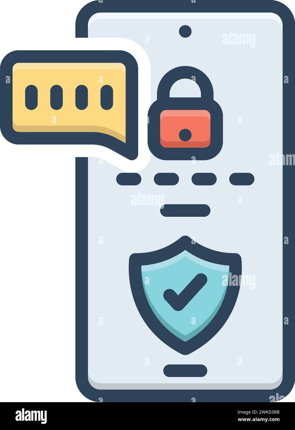 Icon for verification,checking Stock Vector Image & Art - Alamy