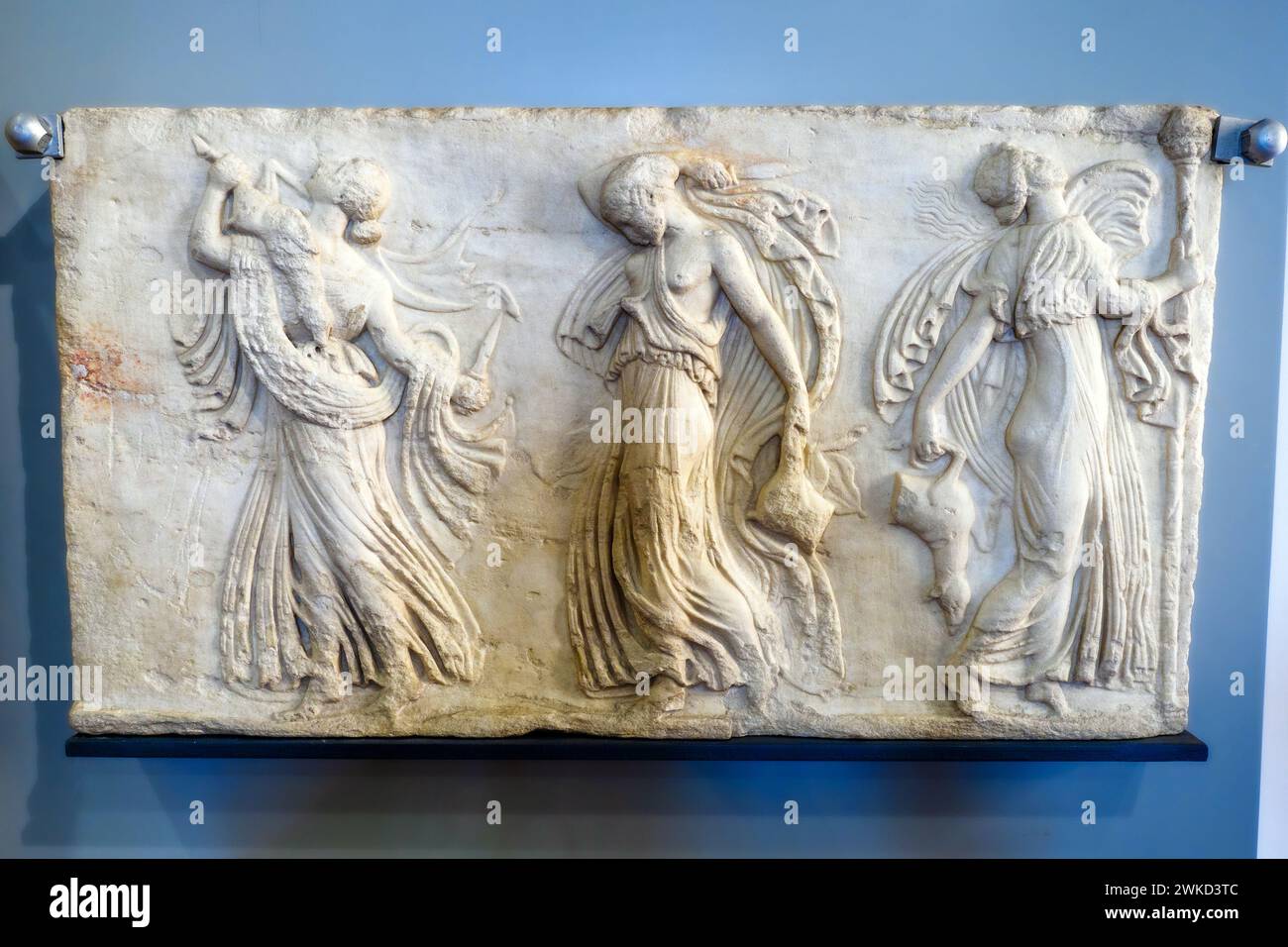 Relief with dancing maenads - Neo-Attic creation based on model of ...