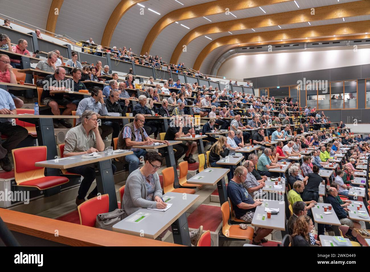 Flower auction Plantion in the East of the Netherlands where plants and ...