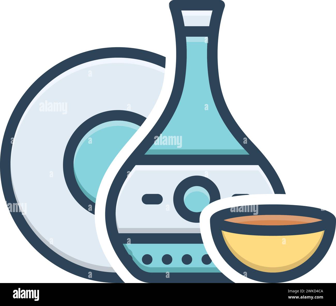 Icon for porcelain,ceramic Stock Vector Image & Art - Alamy