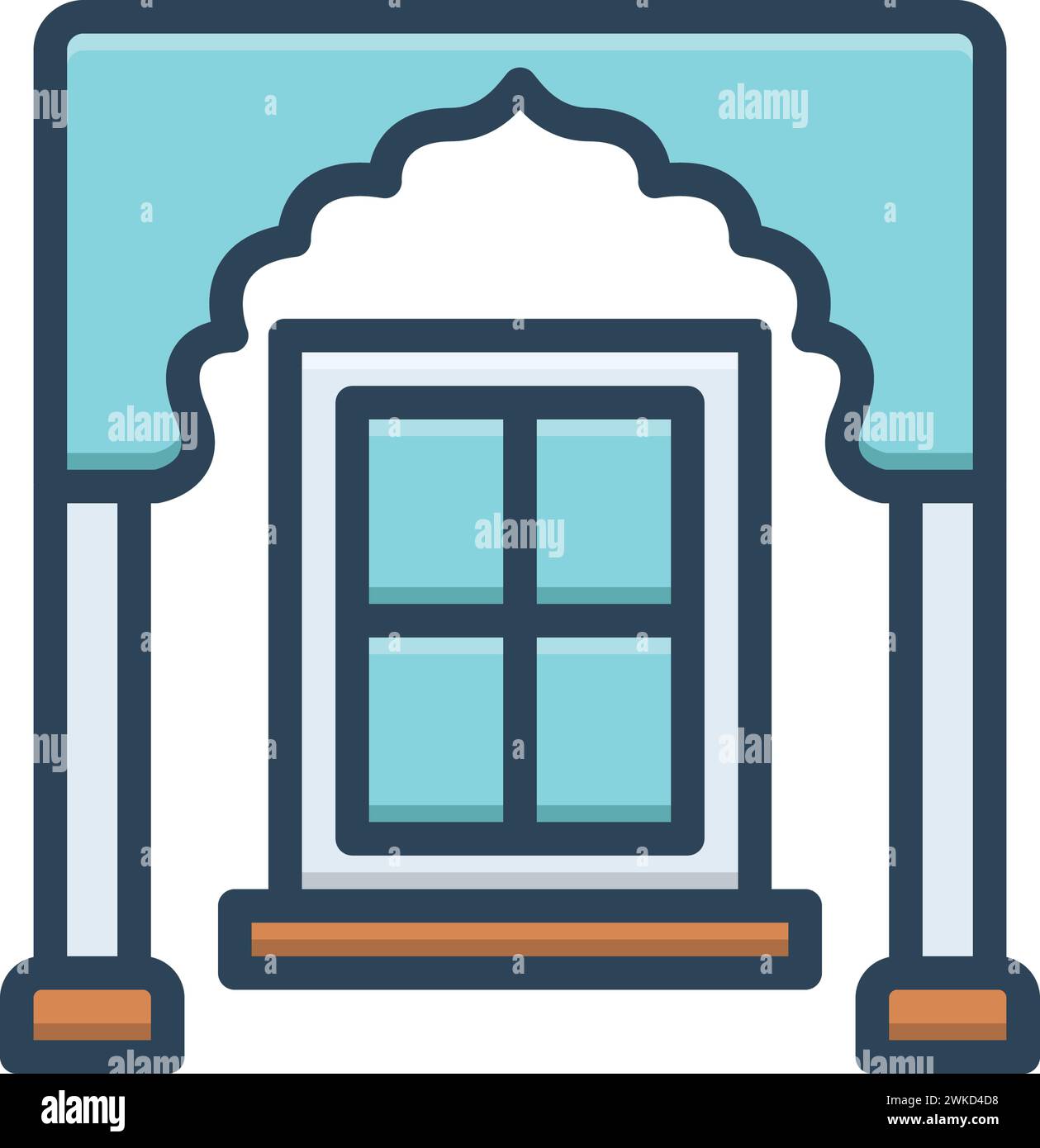 Icon for windows,architecture Stock Vector Image & Art - Alamy