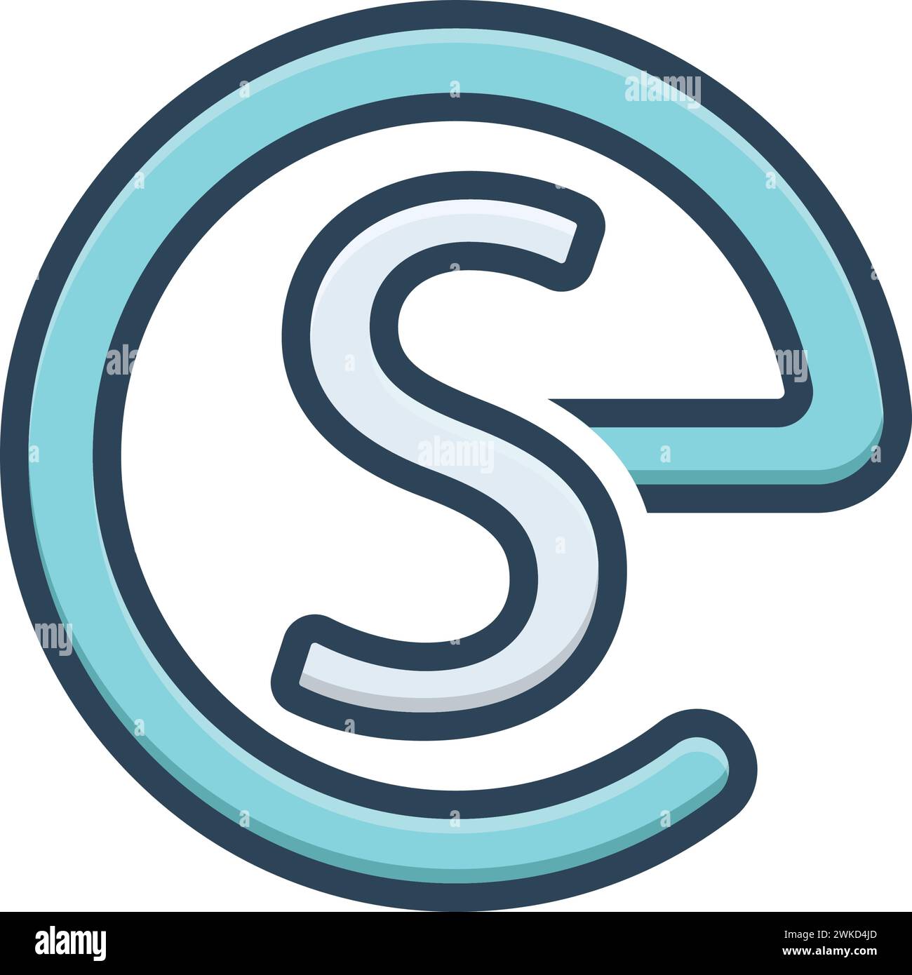 Icon for es,initial Stock Vector Image & Art - Alamy