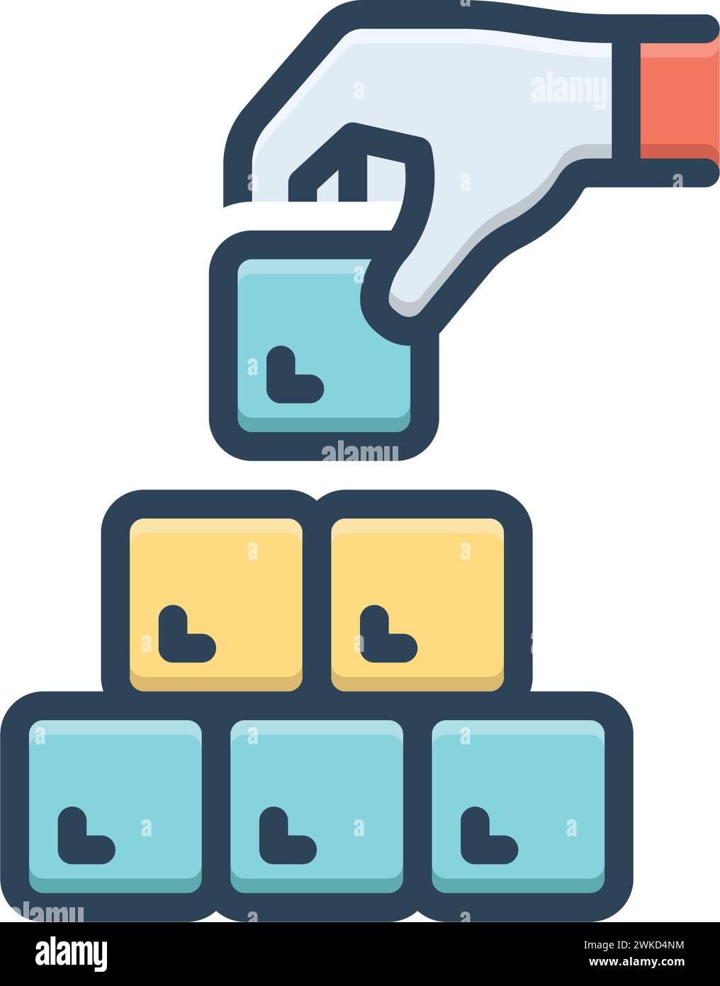 Keeping order Stock Vector Images - Alamy