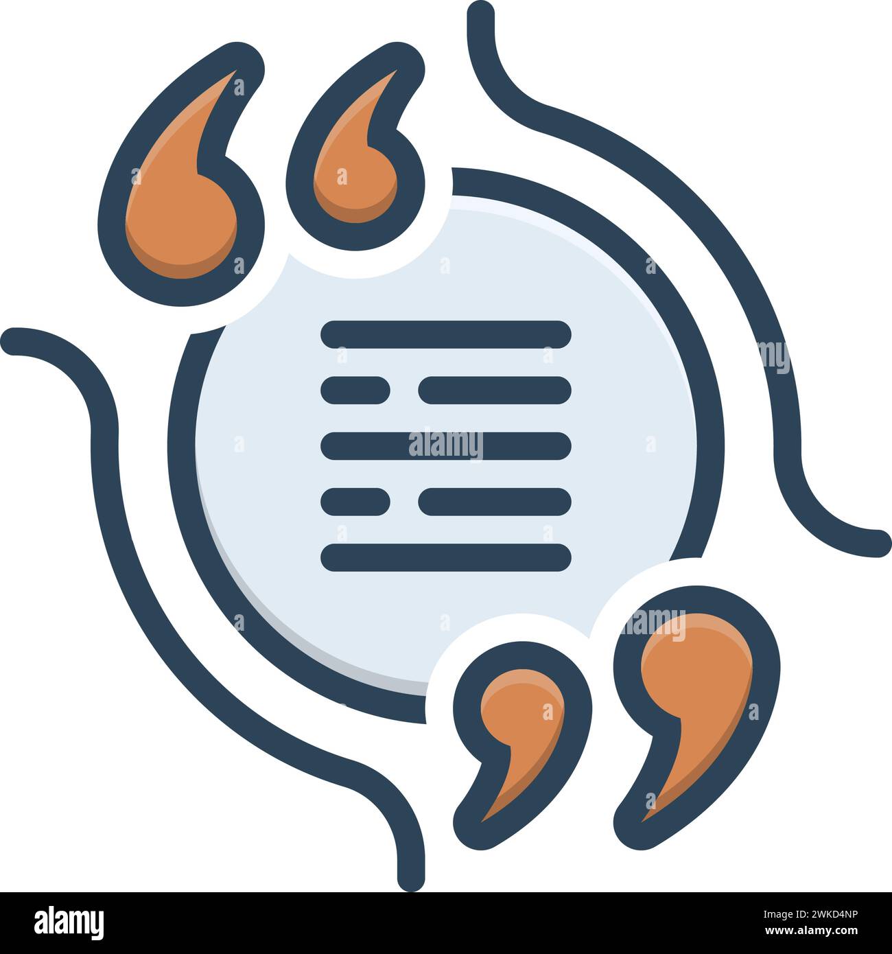 Icon for quotations,quote Stock Vector Image & Art - Alamy