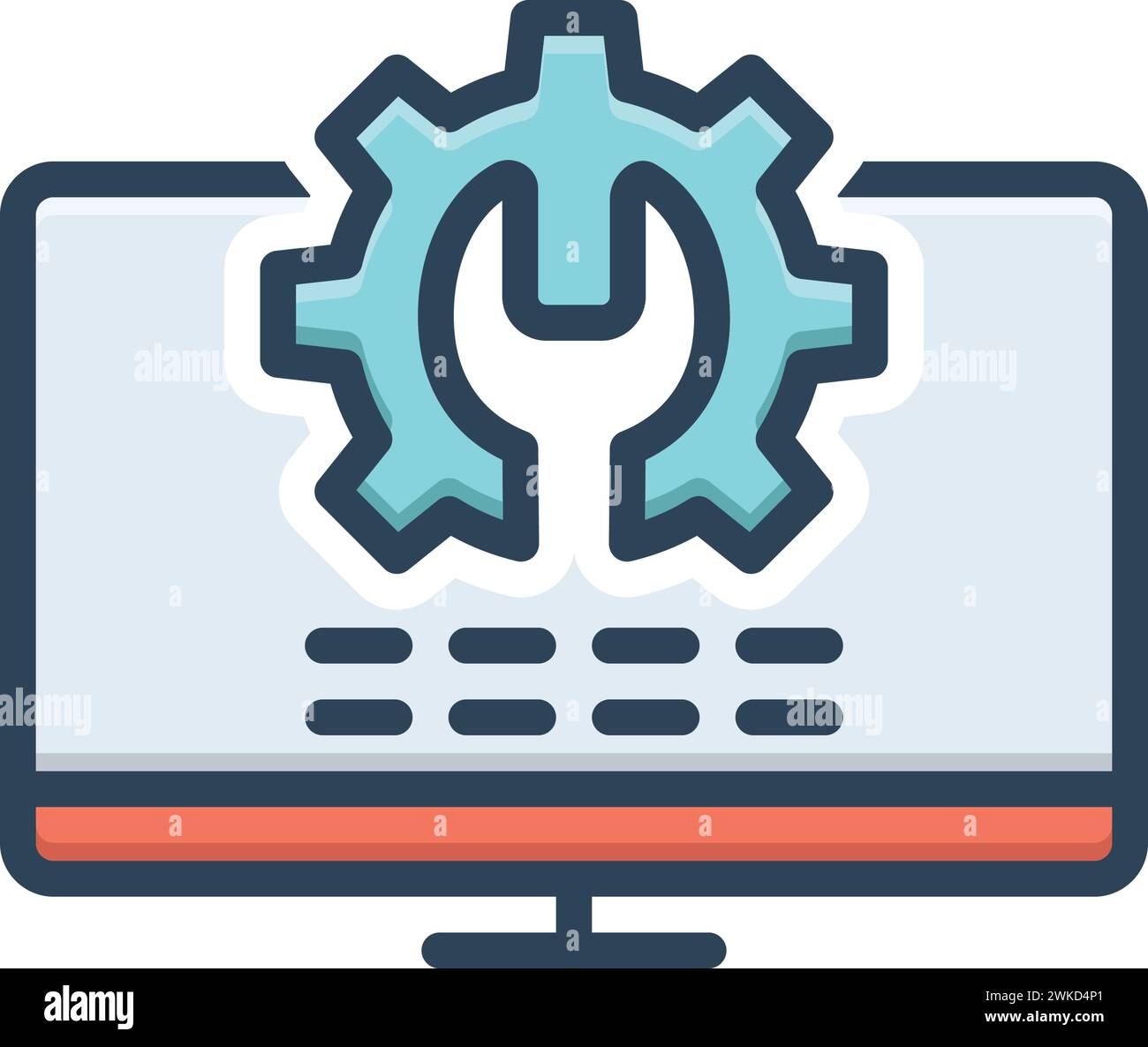 Software configuration Cut Out Stock Images & Pictures - Alamy