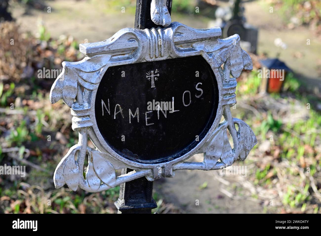 Vienna, Austria. The Cemetery of the Nameless is a cemetery for the ...