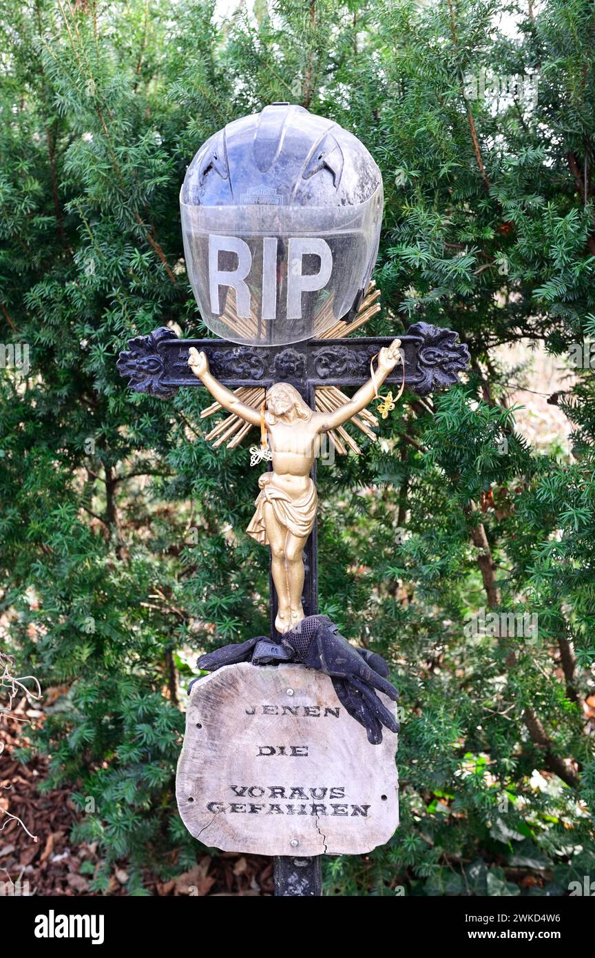 Vienna, Austria. The Cemetery of the Nameless is a cemetery for the ...