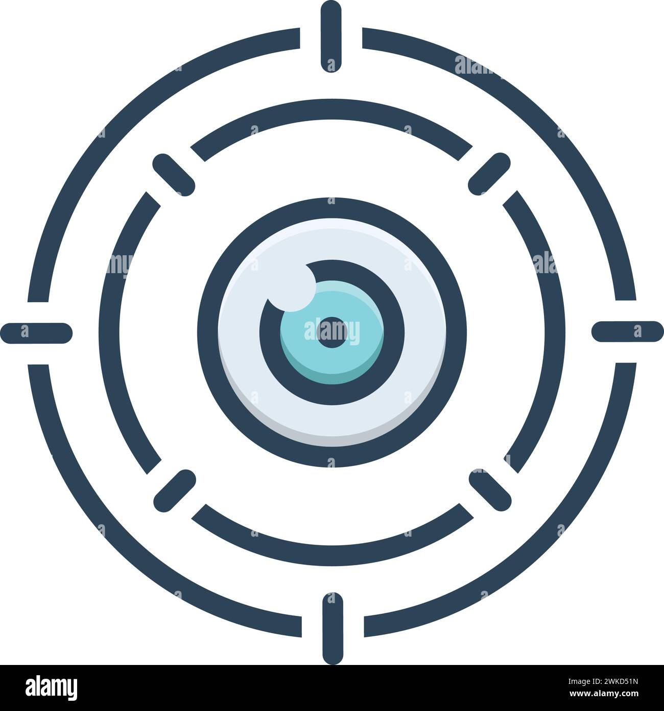 Icon for aimed,target Stock Vector Image & Art - Alamy