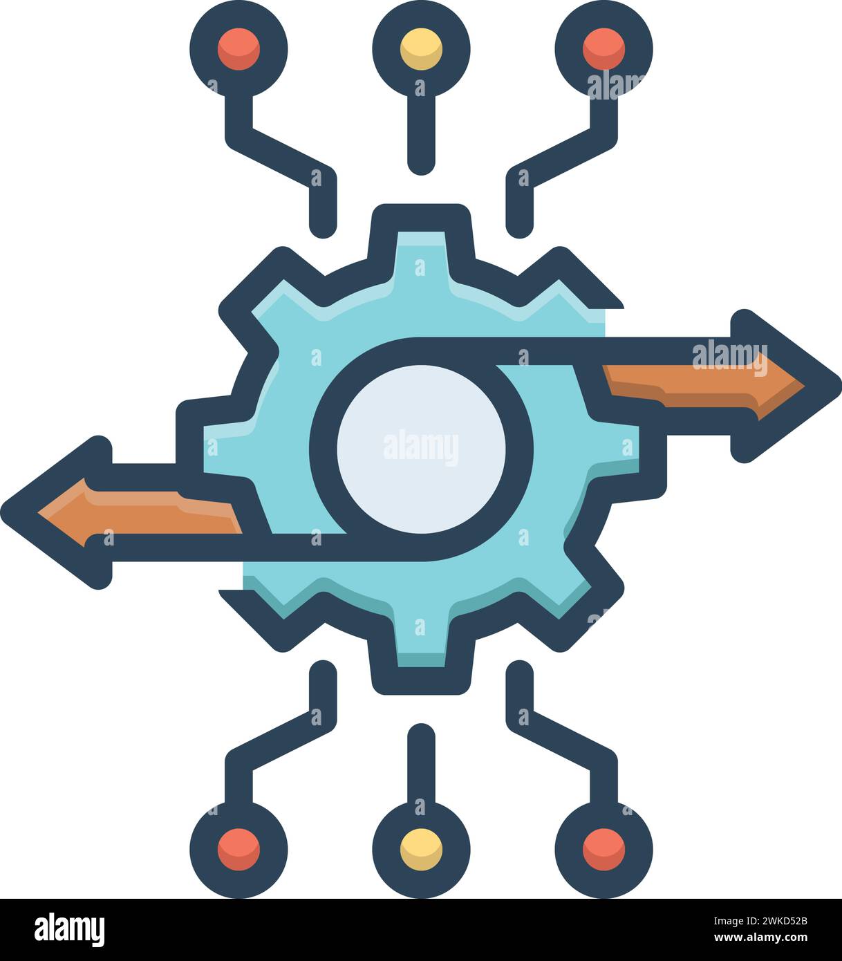 Digital infrastructure logo Cut Out Stock Images & Pictures - Alamy