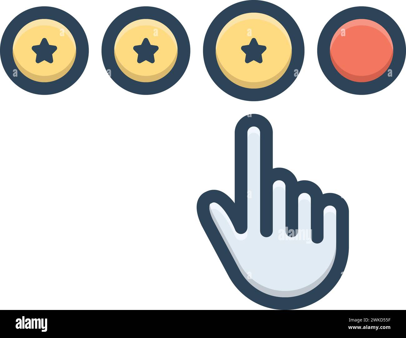 Icon for rating,grade Stock Vector Image & Art - Alamy