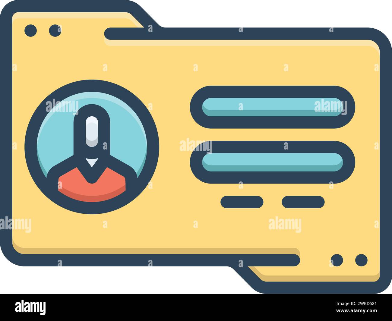 Account user Stock Vector Images - Alamy