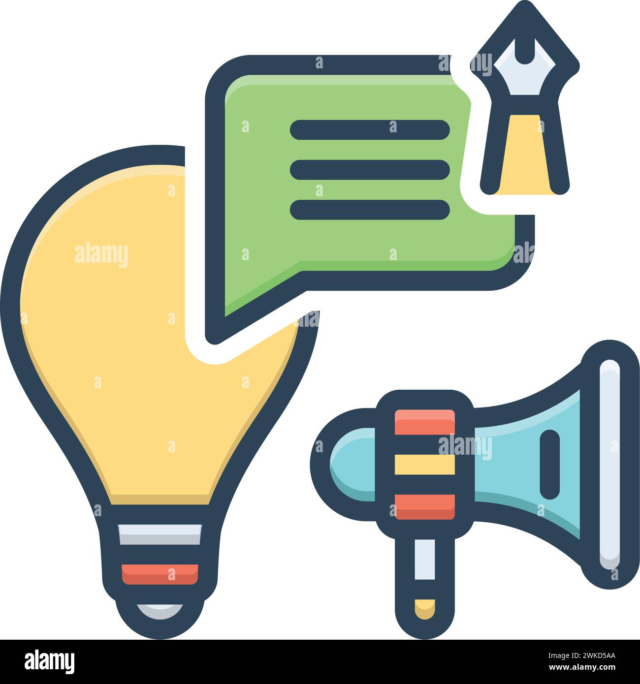 Suggestions vector vectors hi-res stock photography and images - Alamy