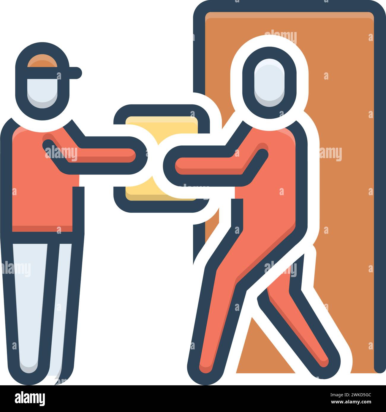 Icon for receiving,parcel Stock Vector Image & Art - Alamy