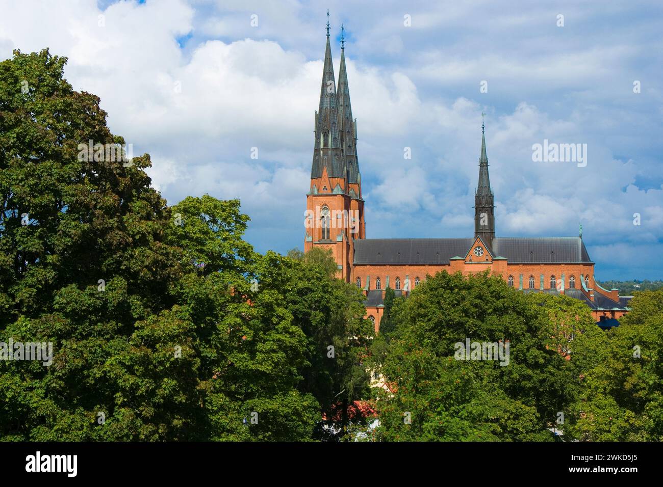 Uppsala Cathedral - the tallest church in the Nordic countries, Sweden ...