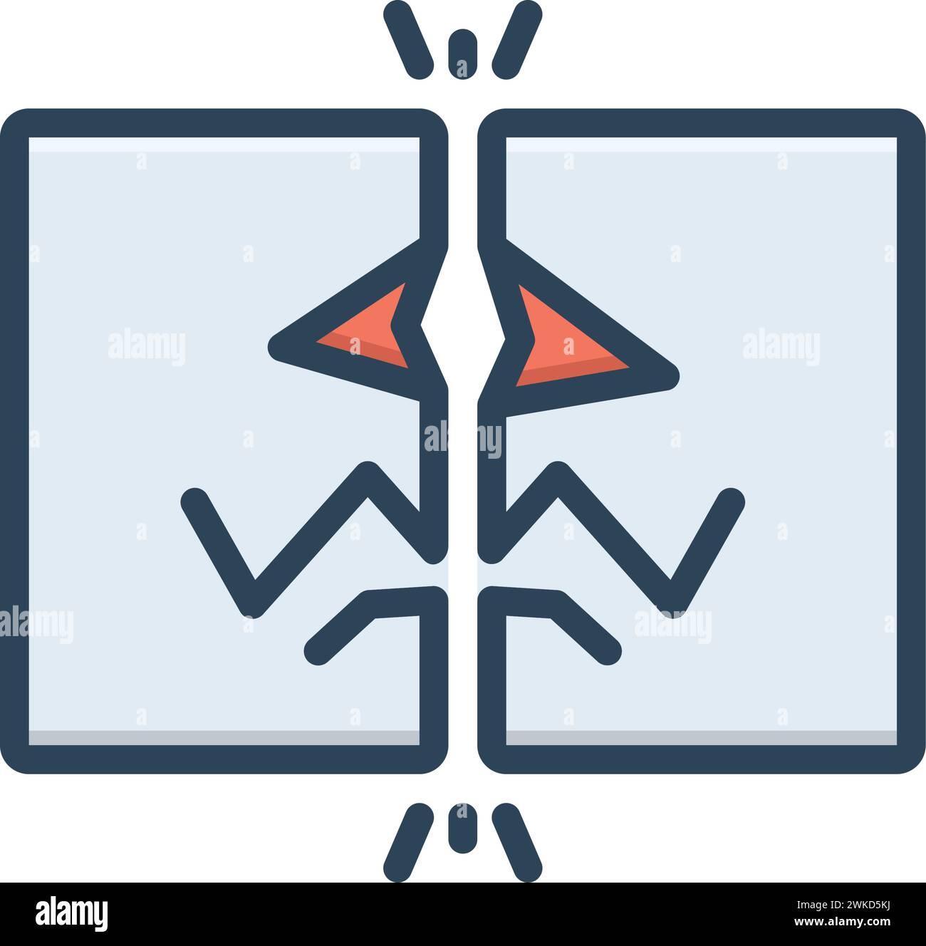 Damaged logo Stock Vector Images - Alamy