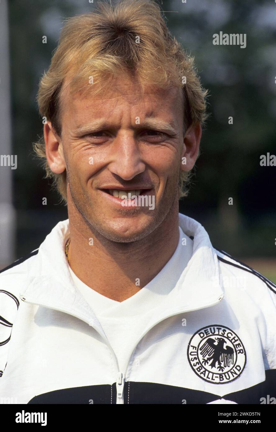 FILED - 01 May 1990, ---: Andreas Brehme, former German national player ...