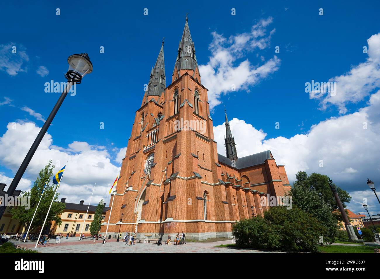 Uppsala Cathedral - the tallest church in the Nordic countries, Sweden ...