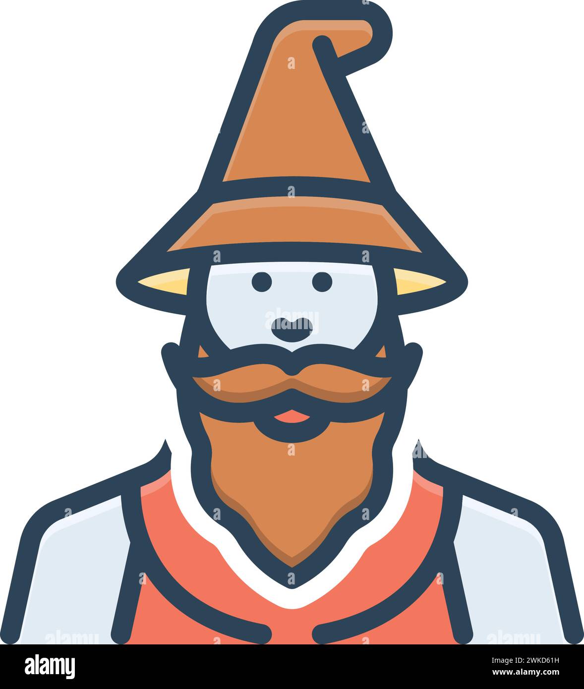 Icon for wizard,sorcerer Stock Vector Image & Art - Alamy