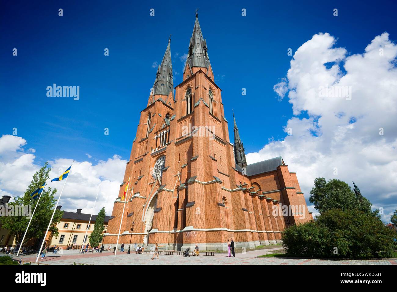 Uppsala Cathedral - the tallest church in the Nordic countries, Sweden ...