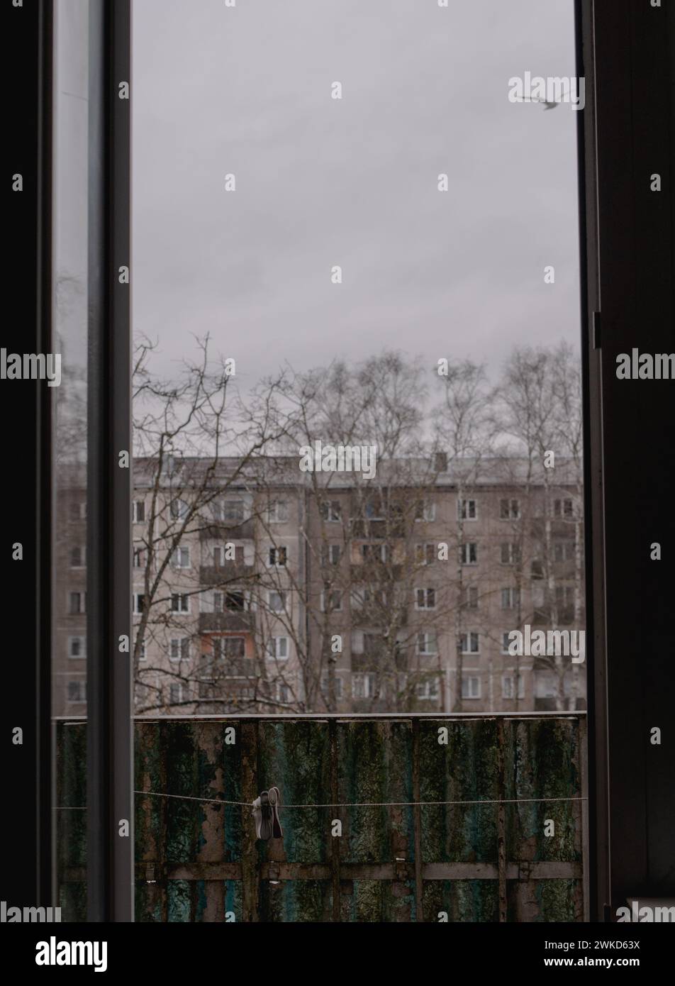 Soviet balcony hi-res stock photography and images - Alamy
