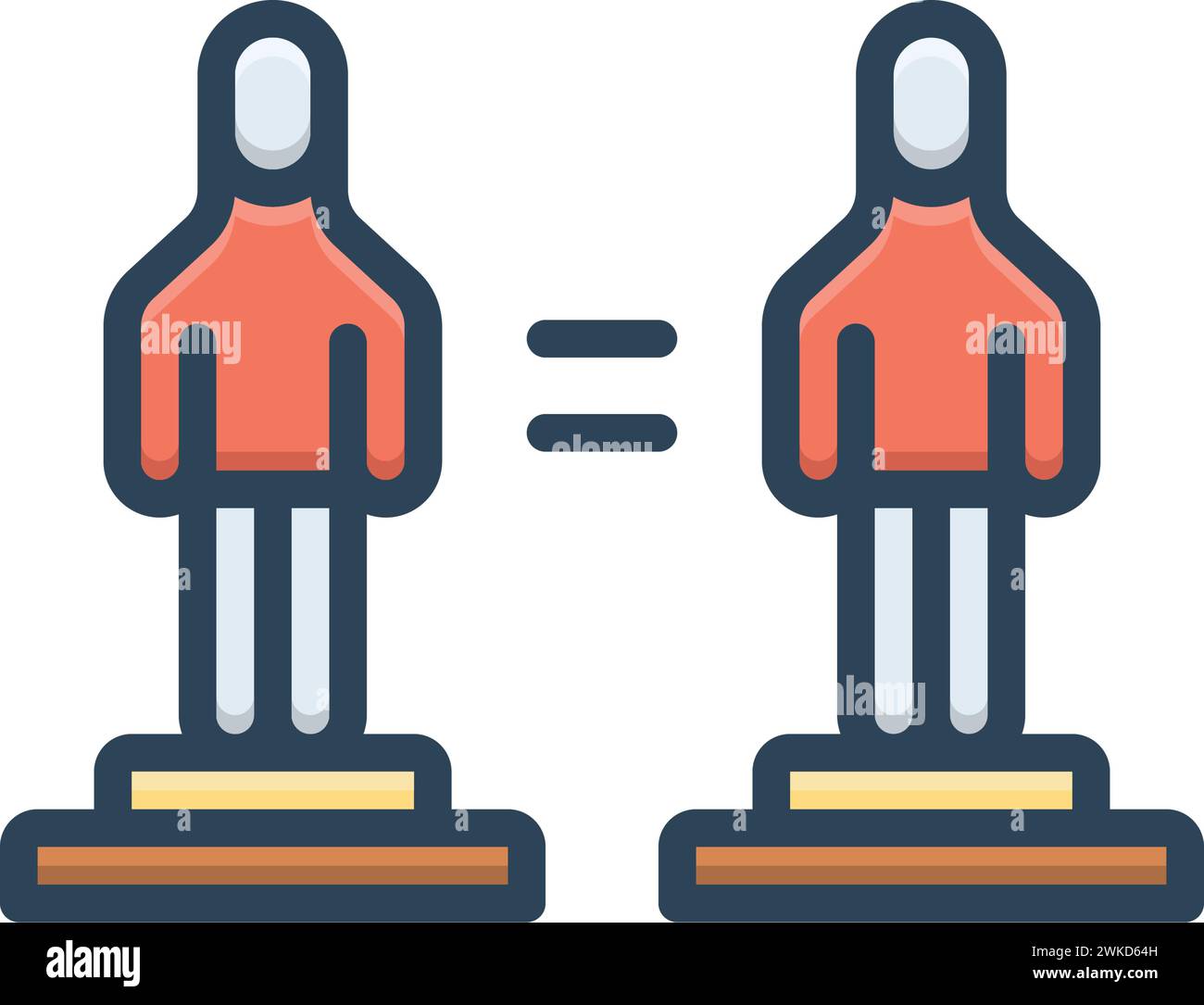 Indistinguishable sign Stock Vector Images - Alamy